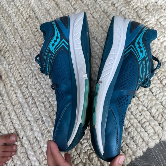 Saucony | Shoes | Saucony Running Everun Echelon 7 Teal Sneakers Womens ...